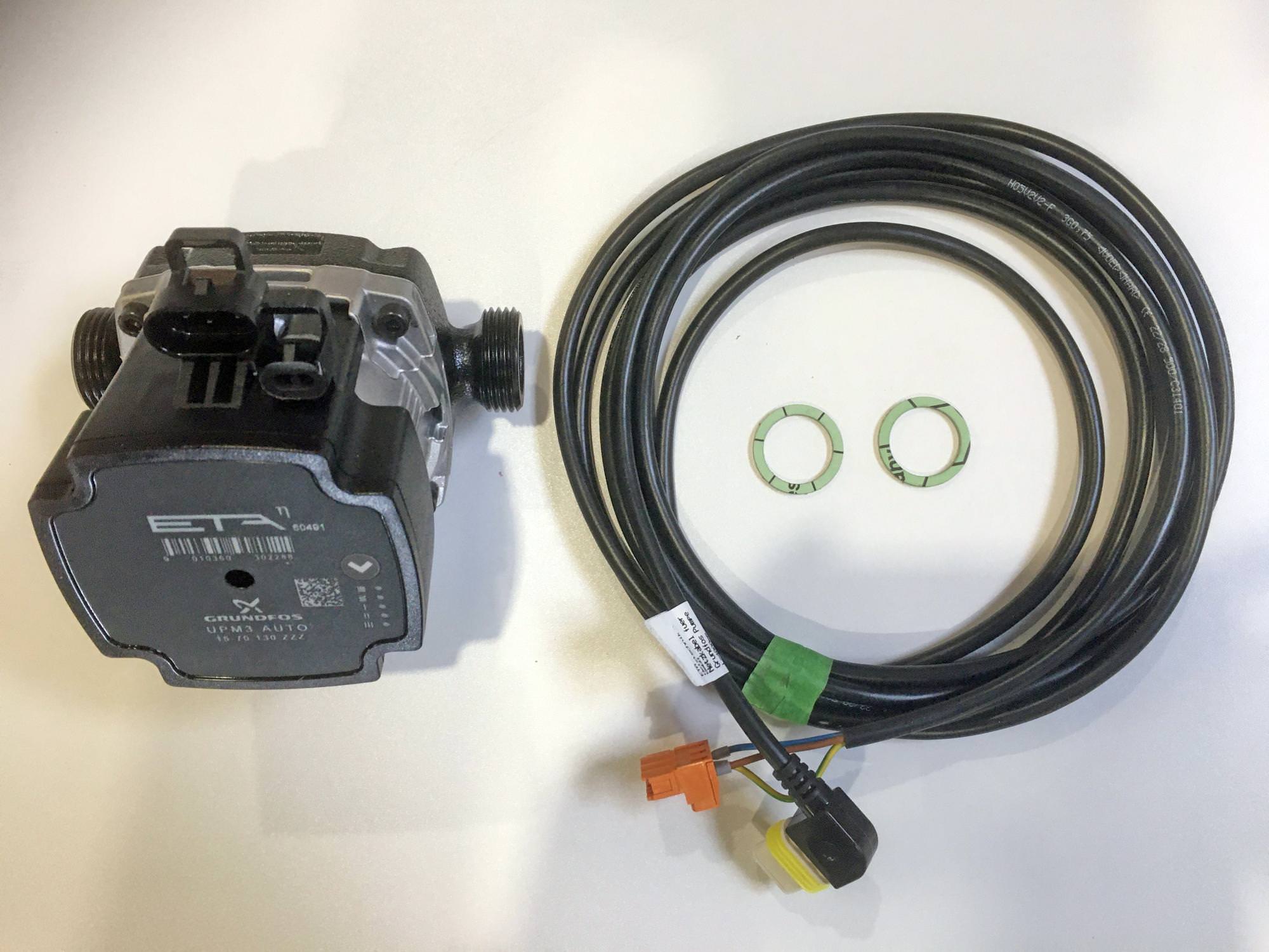 ETA Pumpen-Austausch-Set intern.MK für Pufferb. PU Pumpe GRUNDFOS UPM3 ...